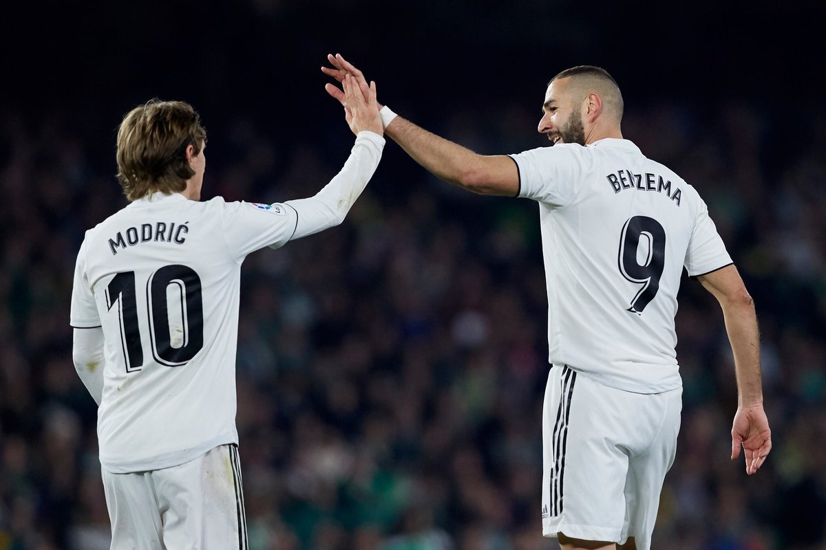 Luka Modric, el complemento perfecto de Karim Benzema