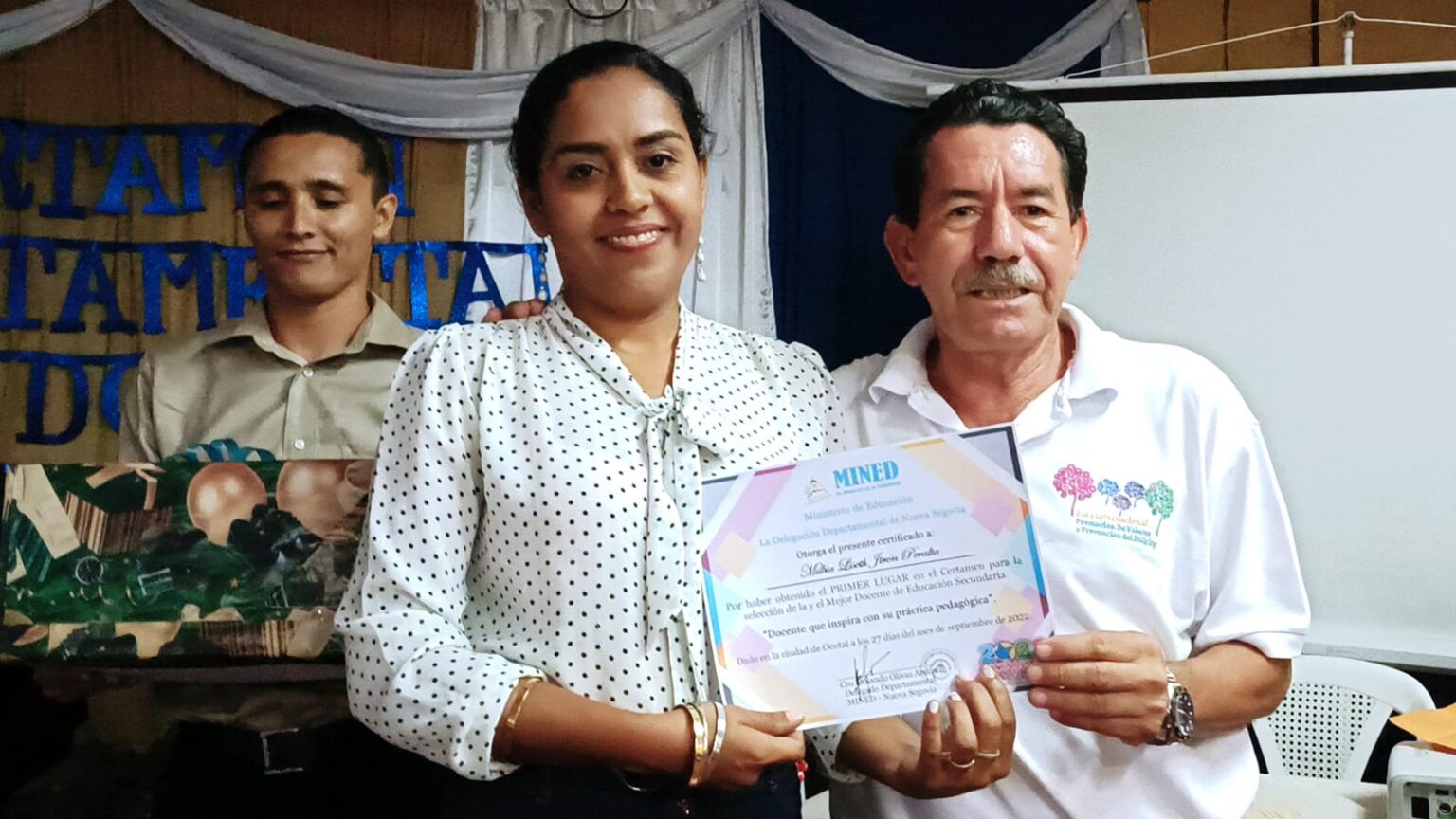 Jalapa y San Fernando con los mejores docentes de Nueva Segovia