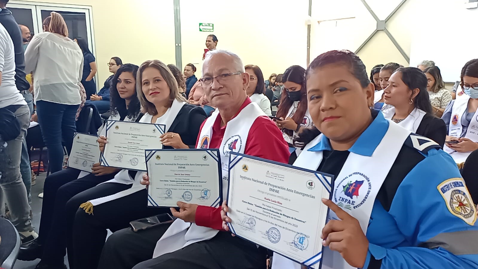 Inpae y Sinapred desarrollan graduación de cursos ante situaciones de ...