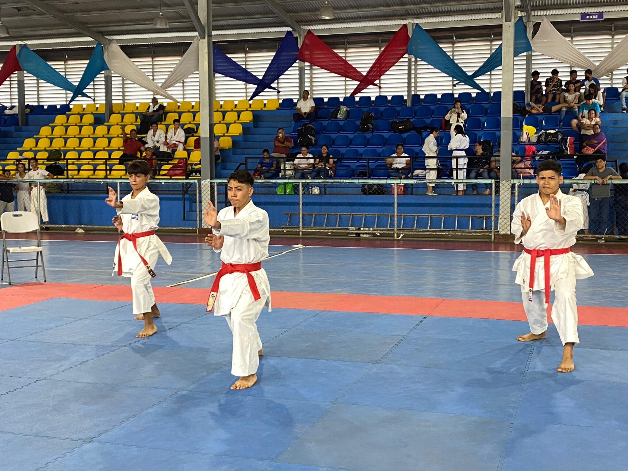 Eliminatoria nacional de los deportes escolares de karate y taekwondo