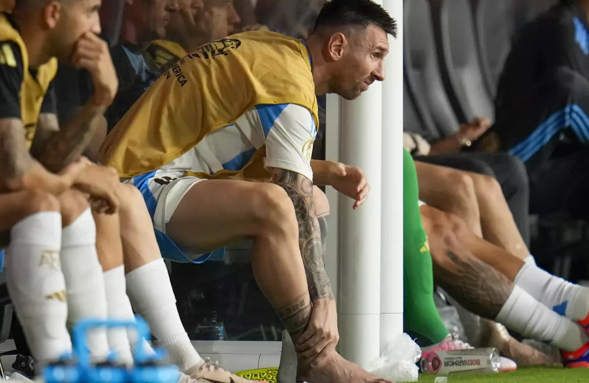 Inter Miami revela cuál es la lesión que Messi tiene en el tobillo