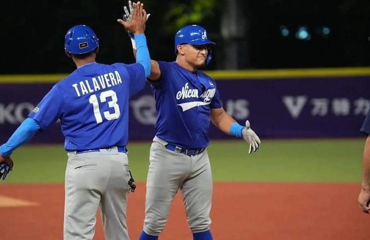 Selección nicaragüense de béisbol invicto en el Mundial U23