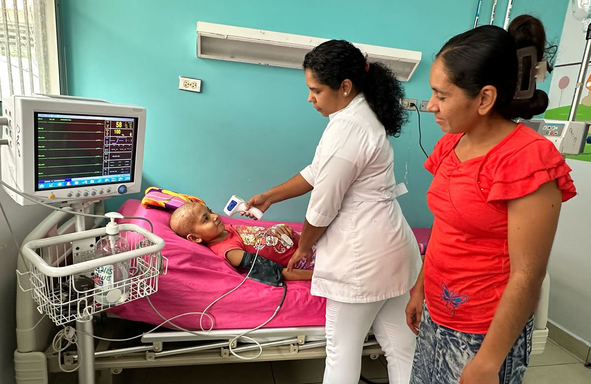 Nicaragua asegura diagnóstico y tratamiento oportuno en la lucha contra el cáncer infantil