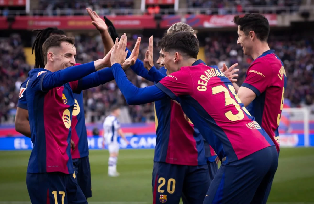 Barcelona derrota a la Real Sociedad y recupera el liderato de LaLiga