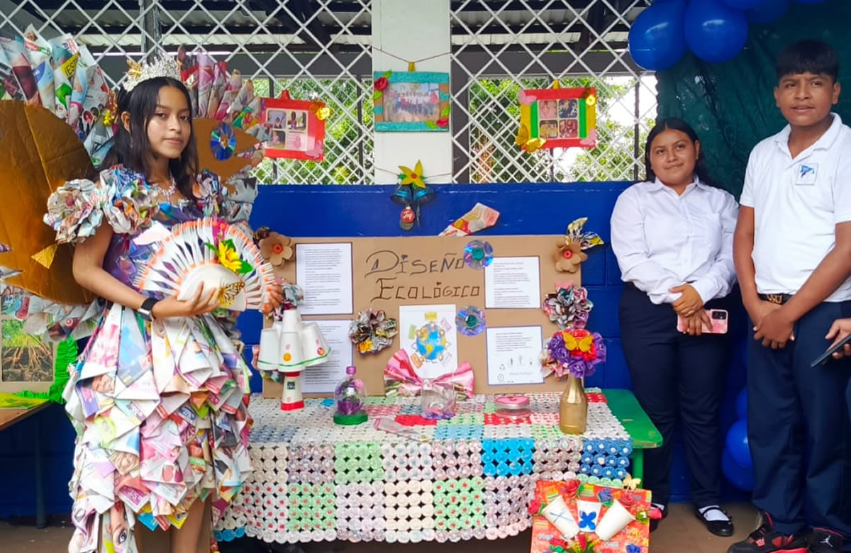 Proyectos reciclables fortalecen conciencia ambiental en Ticuantepe