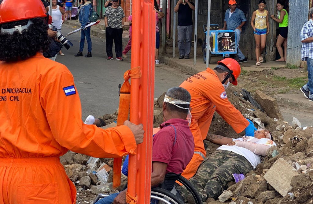 Barrio El Recreo participa en Ejercicio Nacional de Emergencias