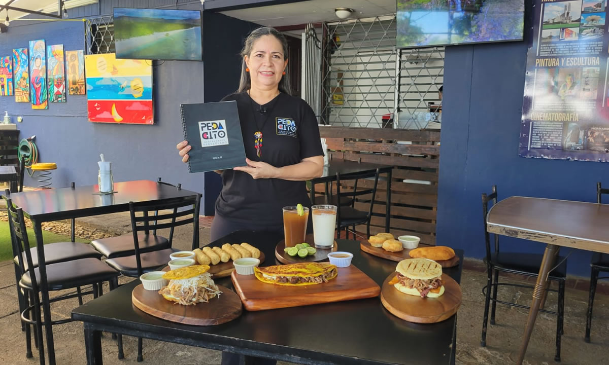 “Pedacito”: restaurante venezolano llega al corazón de Managua