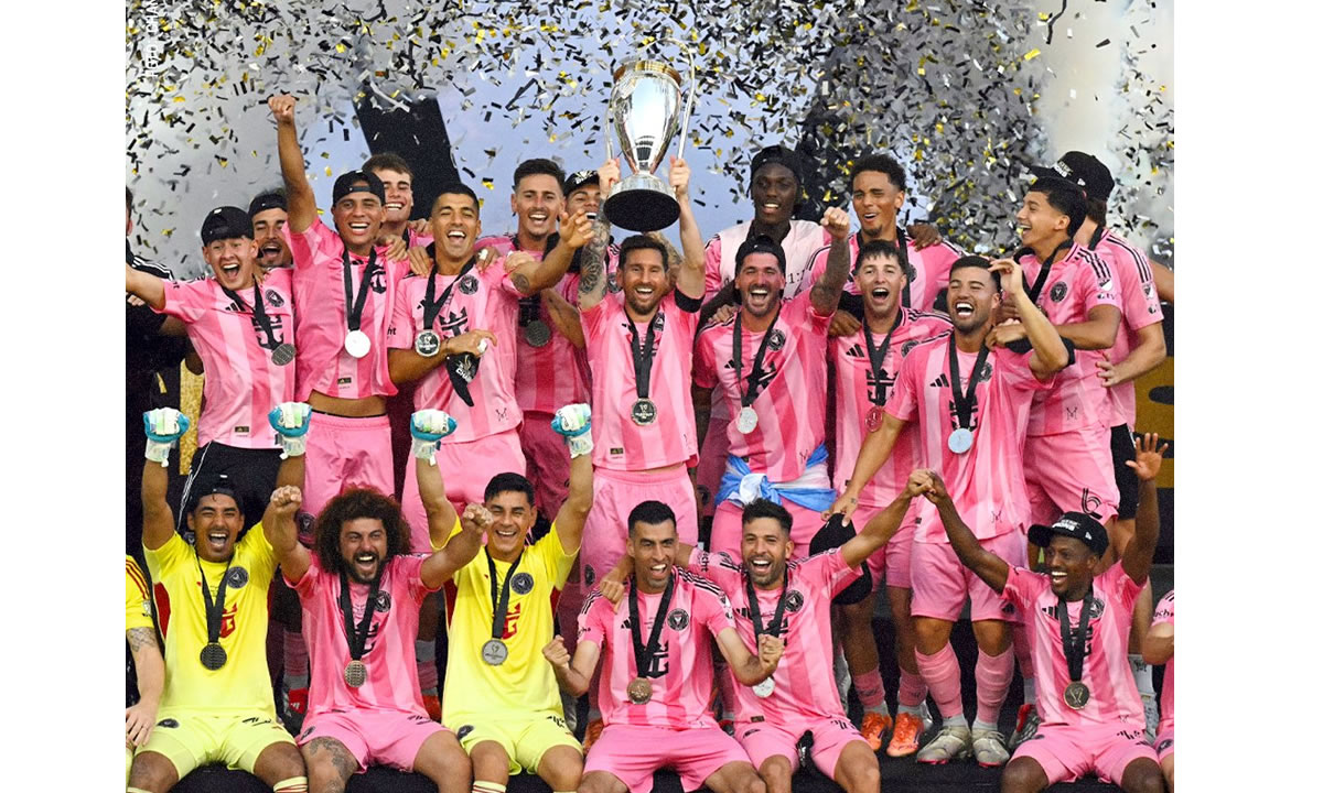 Messi guía al Inter Miami hacia un histórico título de la MLS