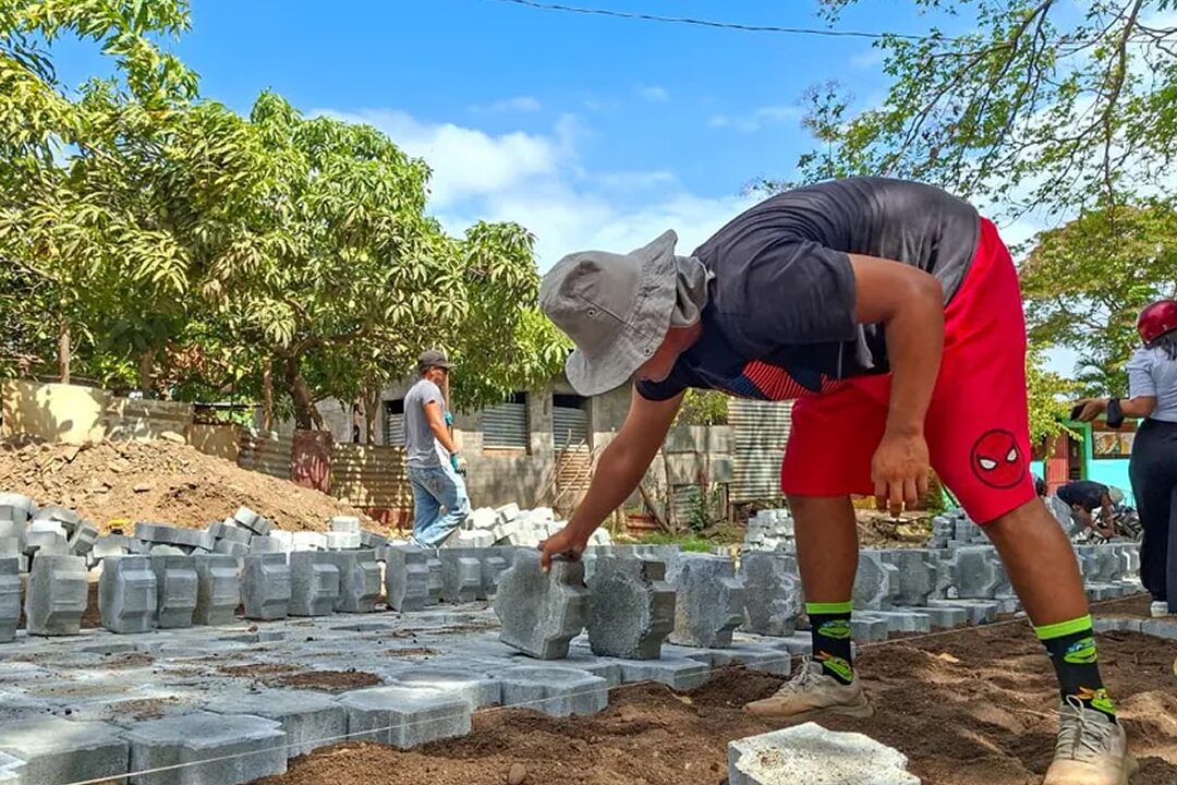 Rivas continúa mejorando sus calles con nuevos proyectos de adoquinado