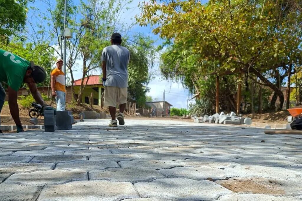 Rivas continúa mejorando sus calles con nuevos proyectos de adoquinado